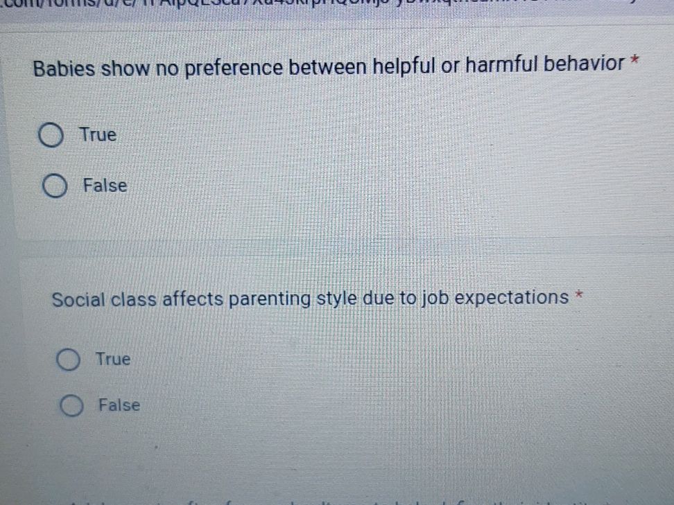 Babies show no preference between helpful or