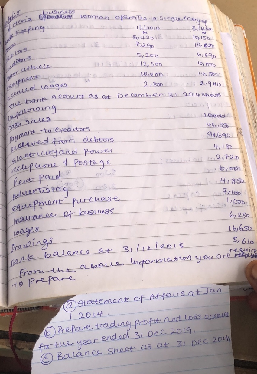 From the above information you are required | StudyX