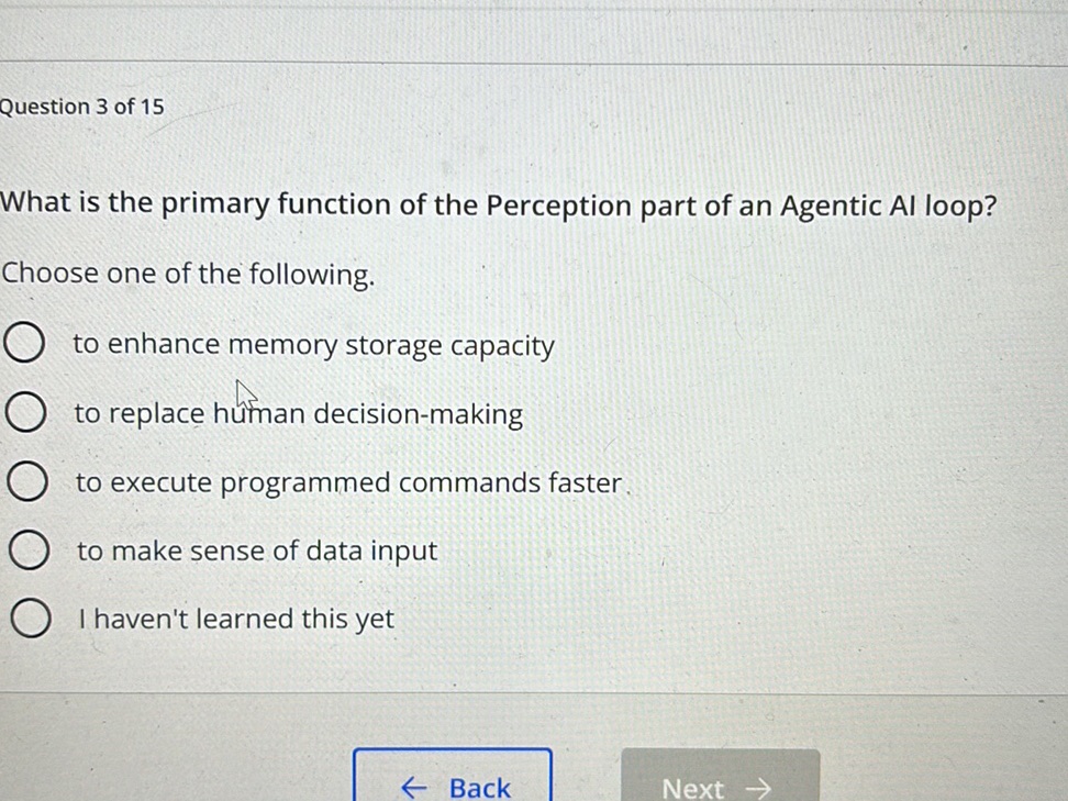 Question 3 of 15 What is the primary | StudyX