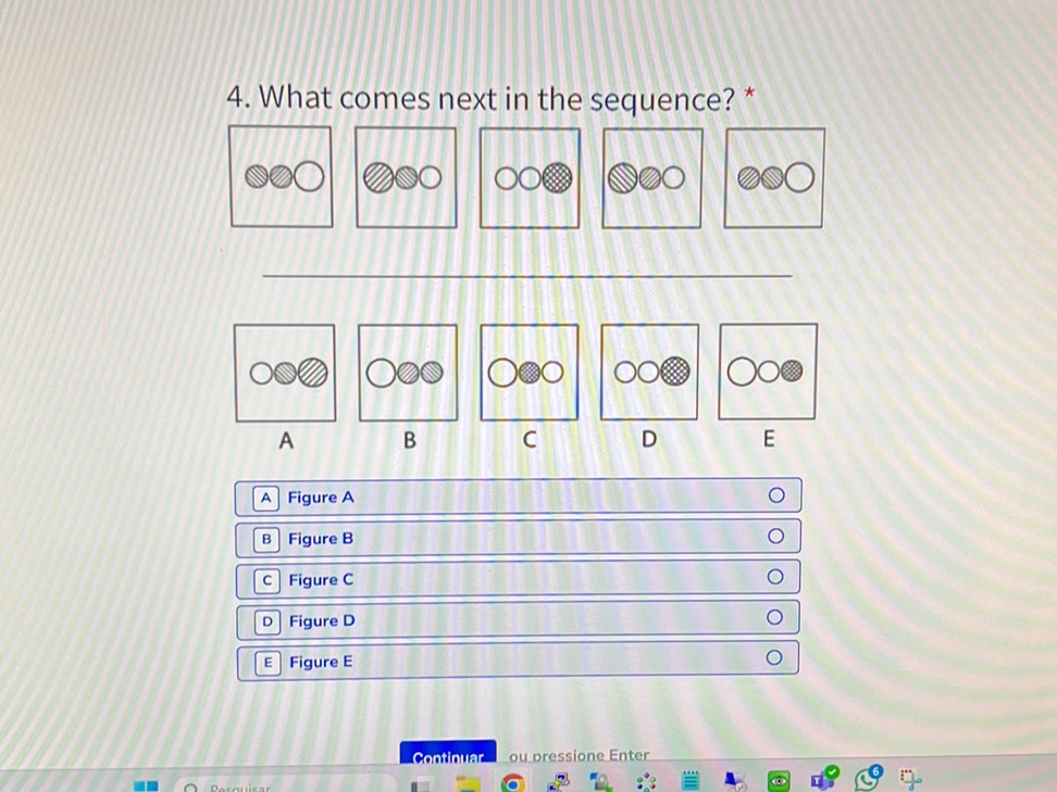 4. What comes next in the sequence? * | StudyX
