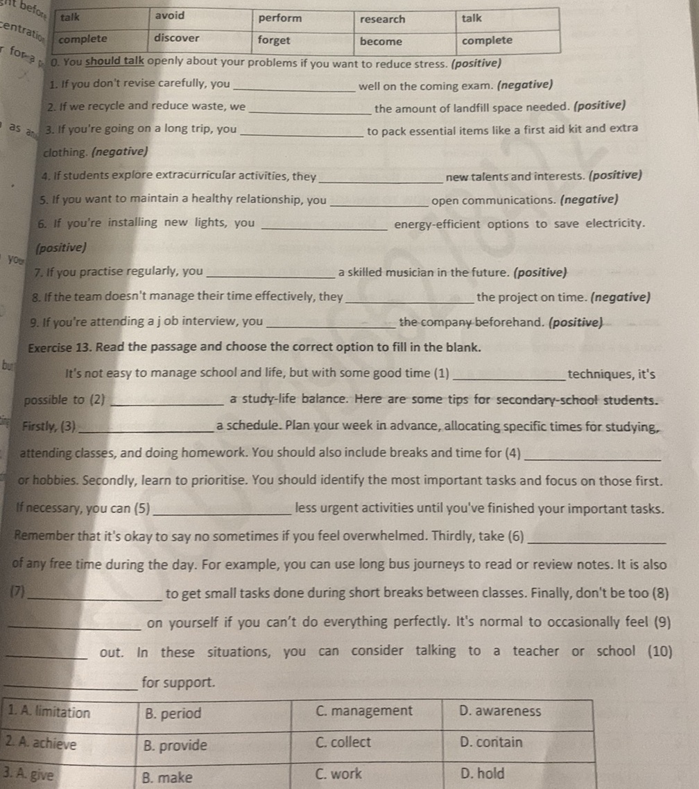 0. You should talk openly about your | StudyX