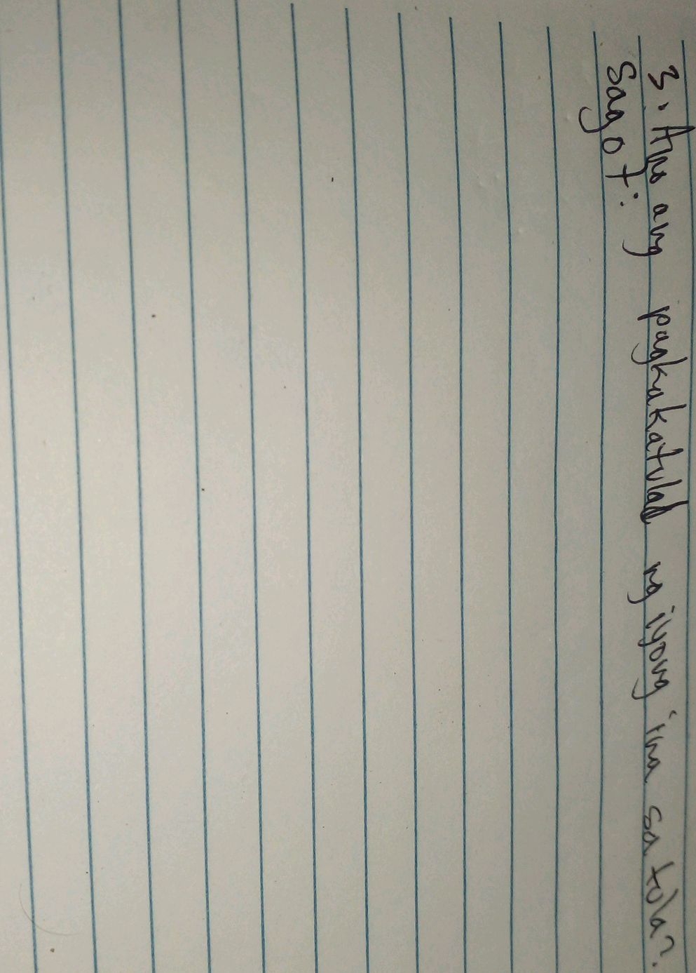 3: Ano ang pagkakatulad ng iyong ina sa | StudyX