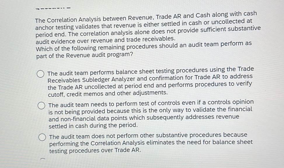 The Correlation Analysis between Revenue, | StudyX
