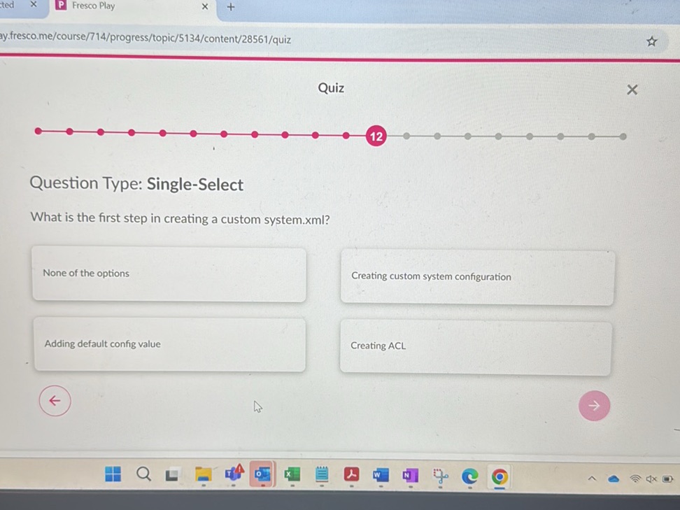 What is the first step in creating a custom | StudyX