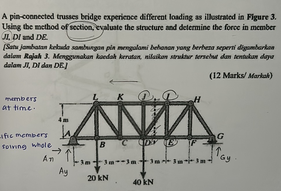A pin-connected trusses bridge experience | StudyX