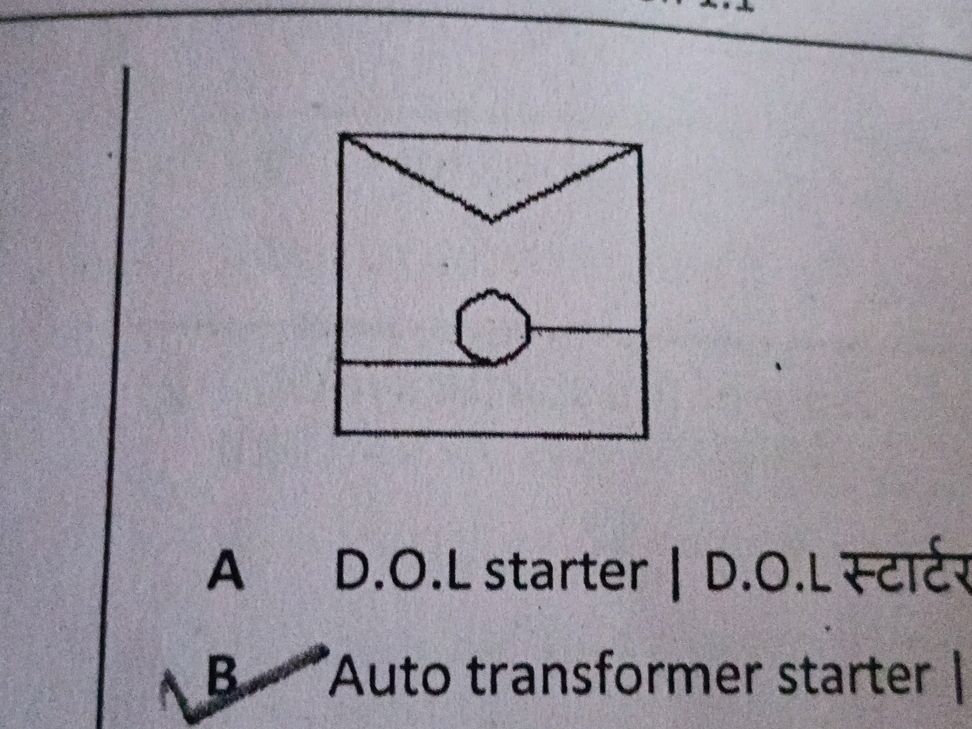 Identify the symbol. A D.O.L starter | D.O.L