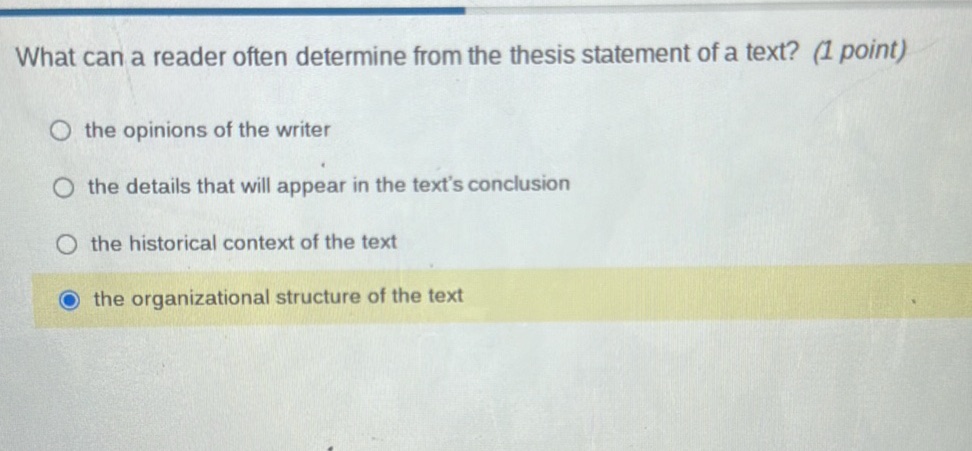 What can a reader often determine from the | StudyX