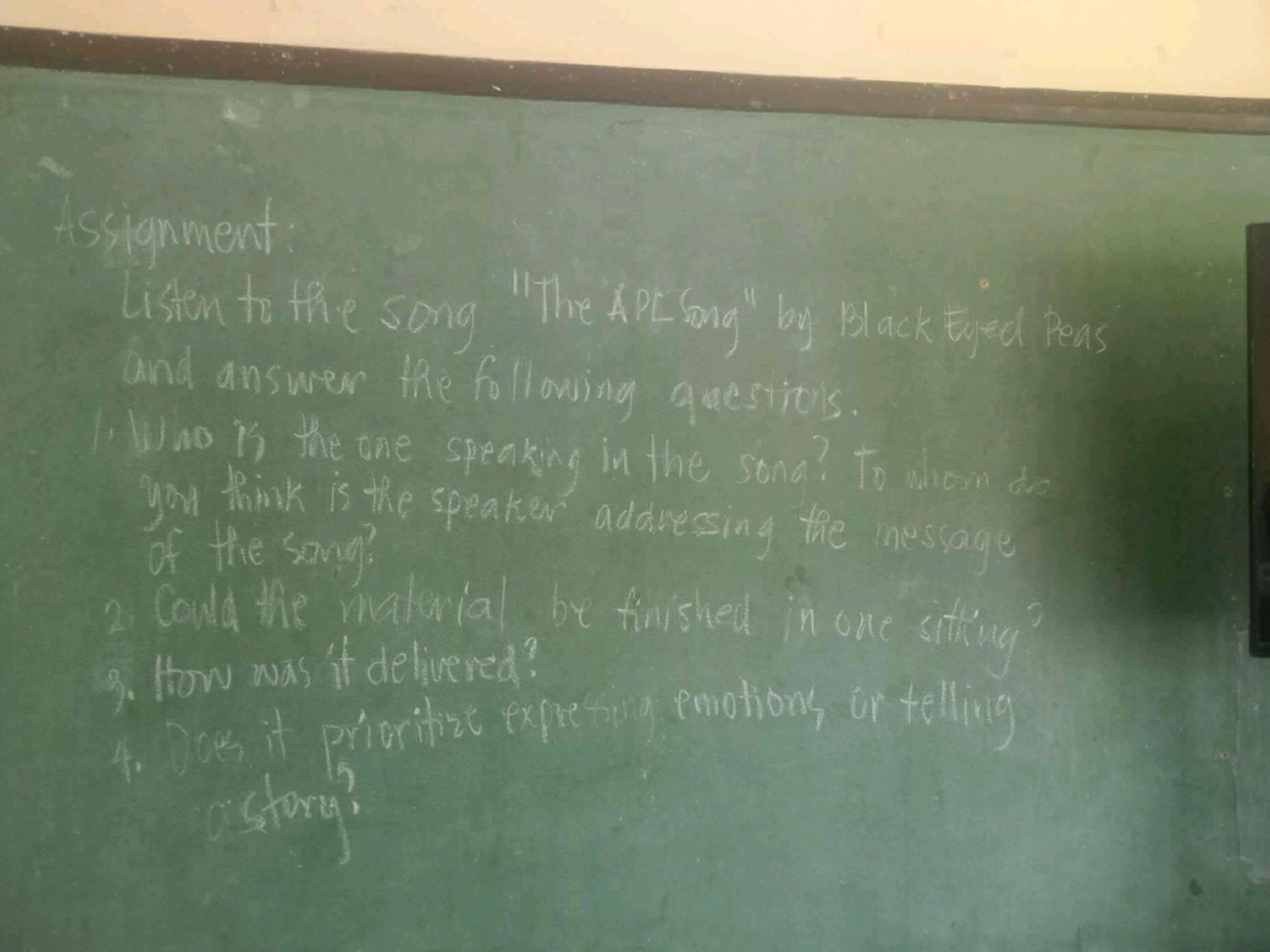 Listen to the song "The APL Song" by Black