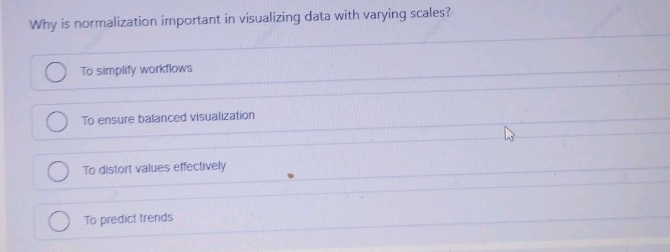 Why is normalization important in | StudyX