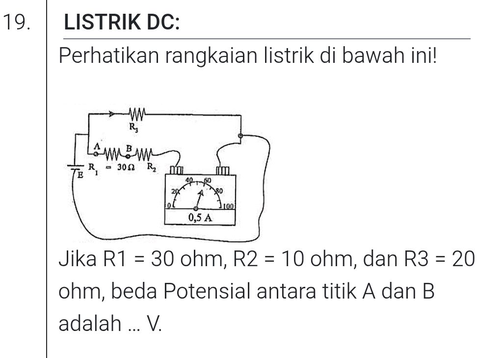 19. LISTRIK DC: Perhatikan rangkaian listrik | StudyX