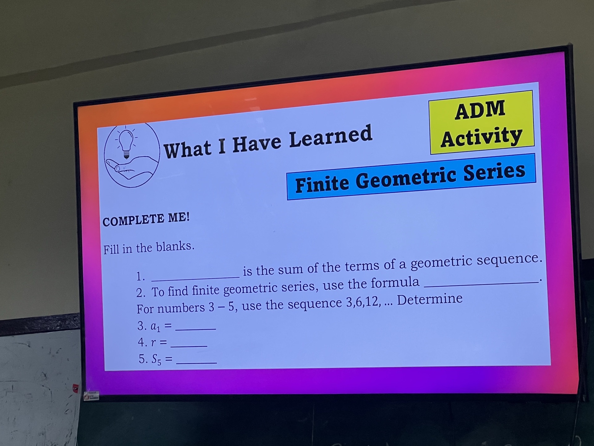 Fill in the blanks. 1. _____ is the sum of | StudyX