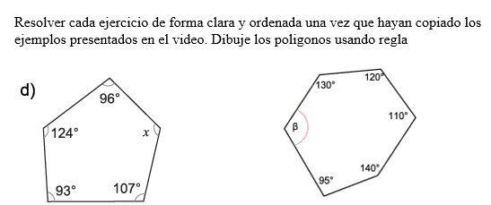 d) Diagrams of two polygons with labeled | StudyX
