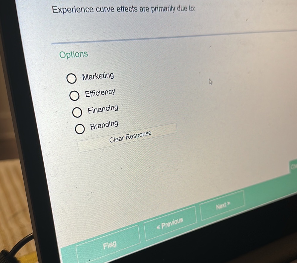 Experience curve effects are primarily due