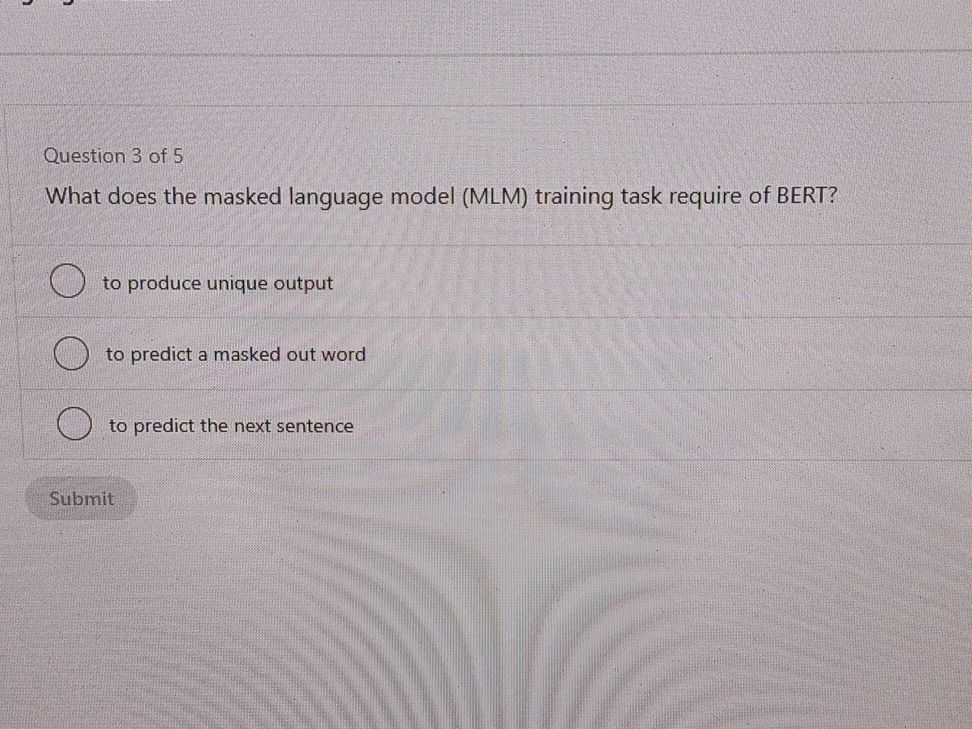 Question 3 of 5 What does the masked | StudyX