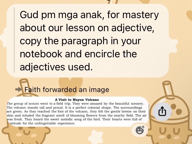Gud pm mga anak, for mastery about our