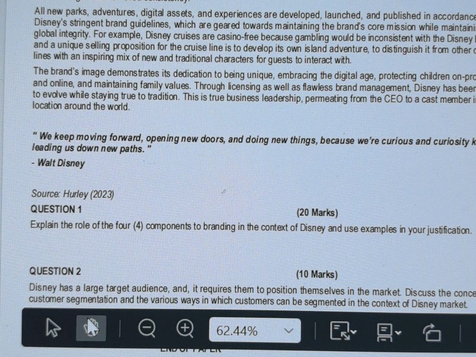 QUESTION 1 Explain the role of the four (4) | StudyX