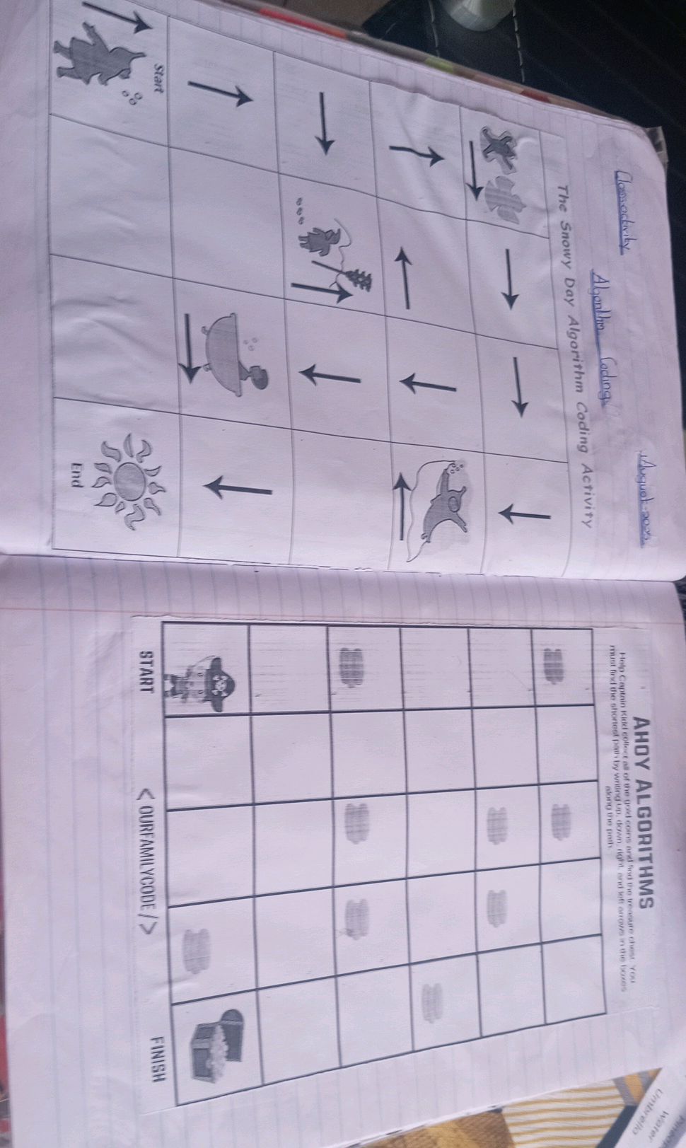 Clansactivity Algorithm Coding The Snowy Day | StudyX