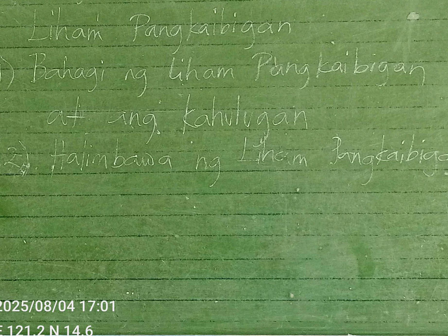 Liham Pangkaibigan 1) Bahagi ng liham | StudyX