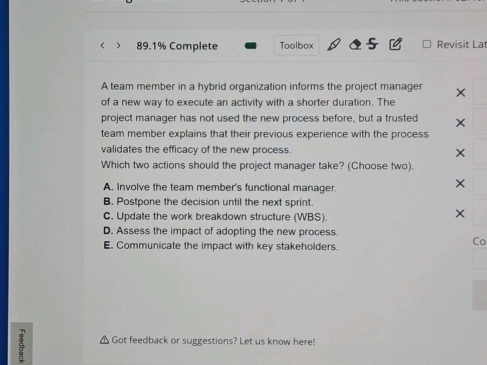 A team member in a hybrid organization | StudyX
