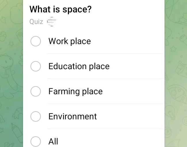 What is space? Work place Education place | StudyX