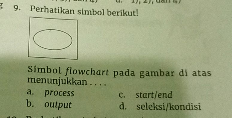 9. Perhatikan simbol berikut! Simbol | StudyX