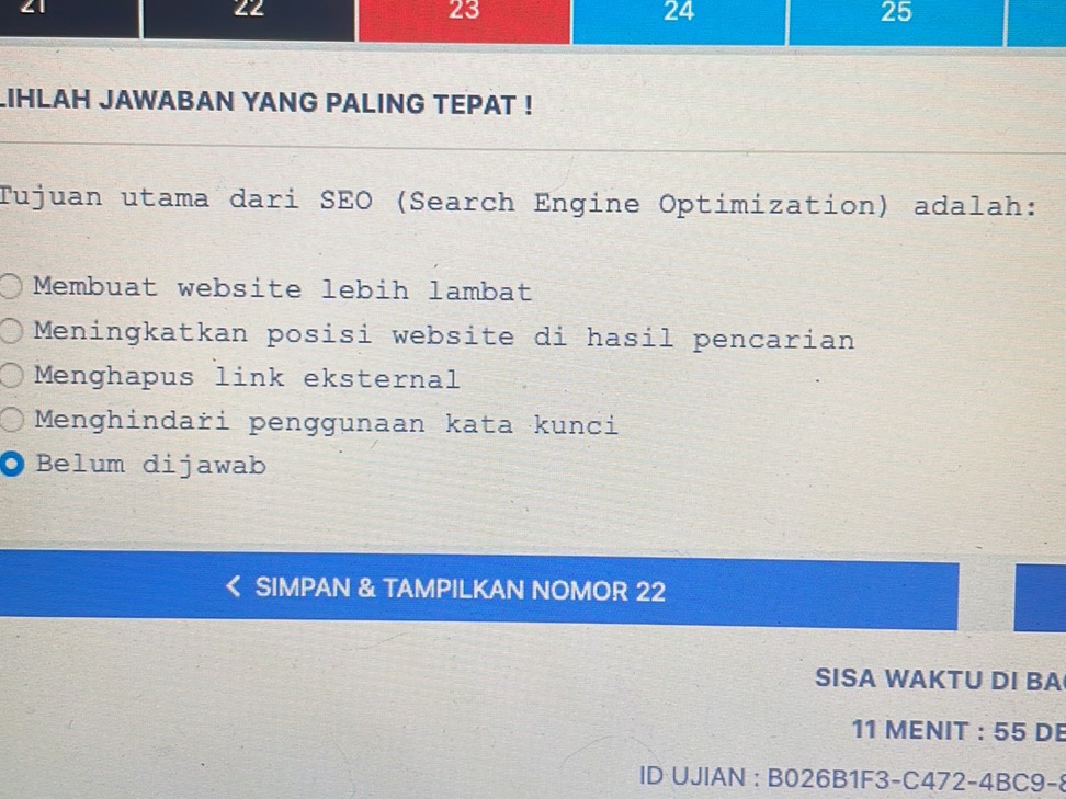 Tujuan utama dari SEO (Search Engine | StudyX