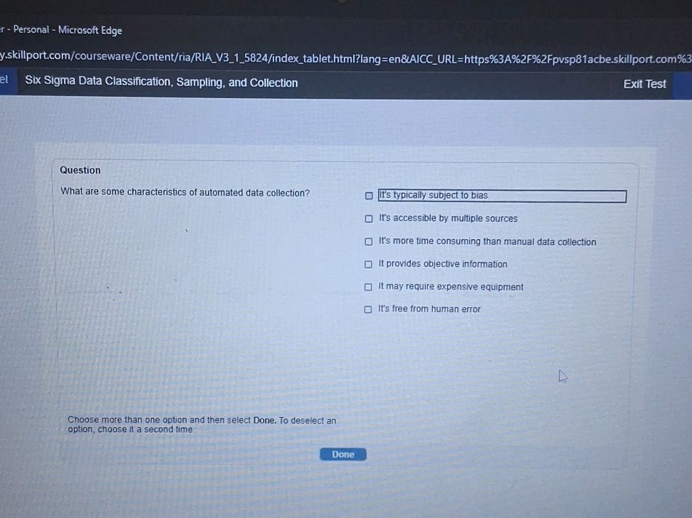 What are some characteristics of automated | StudyX