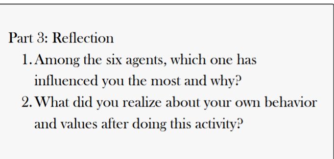 Part 3: Reflection 1. Among the six agents, | StudyX