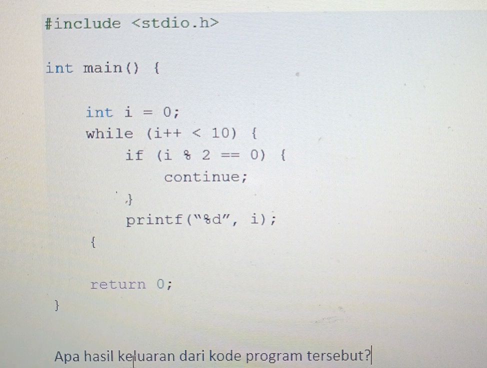 #include int main() { int i = 0; while | StudyX