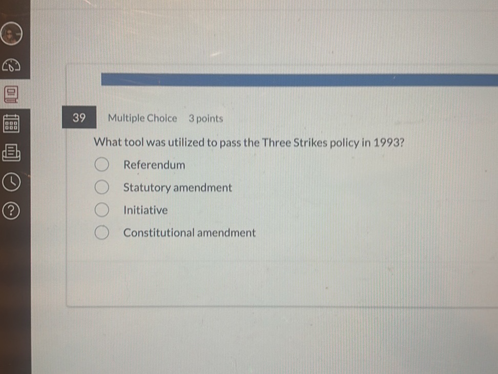 What tool was utilized to pass the Three | StudyX
