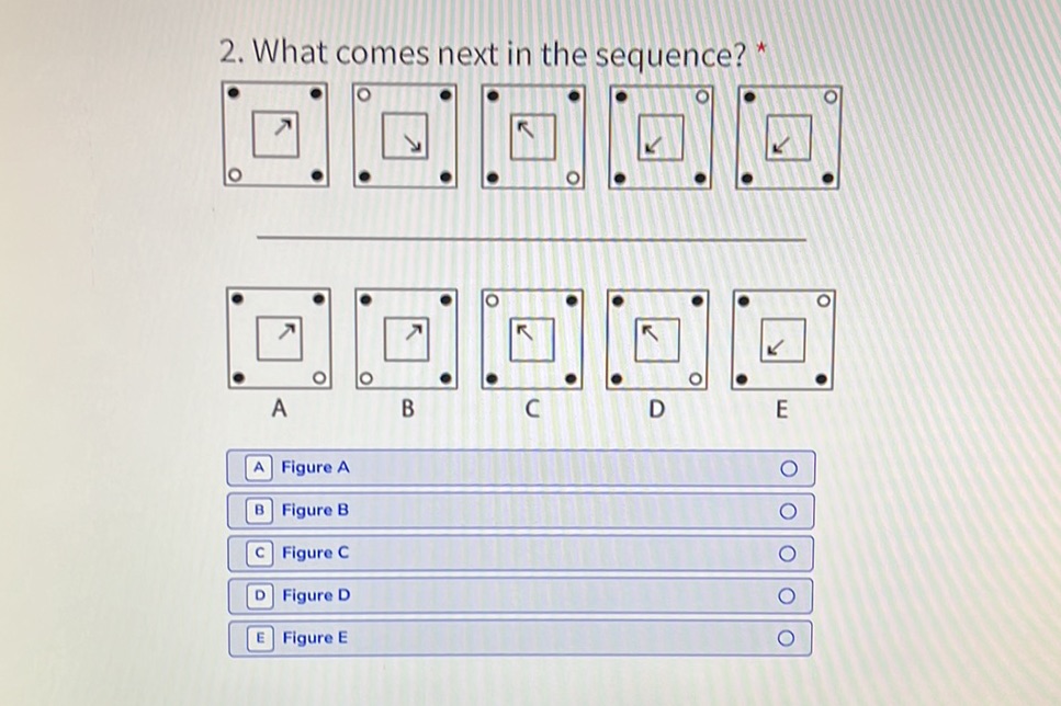 2. What comes next in the sequence? * | StudyX