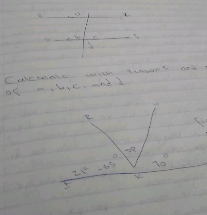 Calculate with reason c and of a, b, c, and | StudyX
