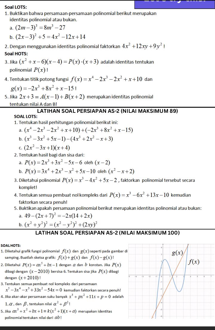 Soal LOTS: 1. Buktikan bahwa | StudyX