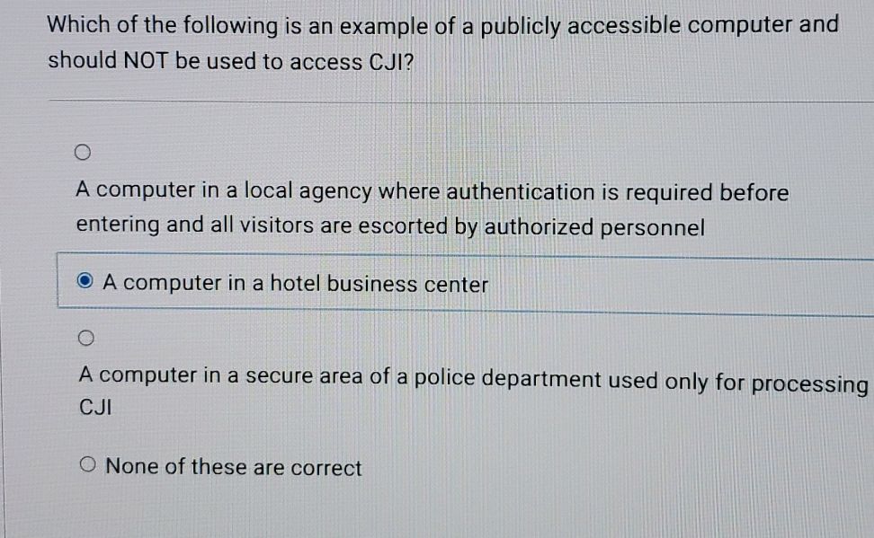 Which of the following is an example of a | StudyX