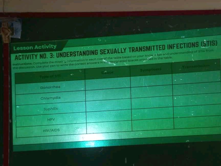 Lesson Activity ACTIVITY NO. 3: | StudyX