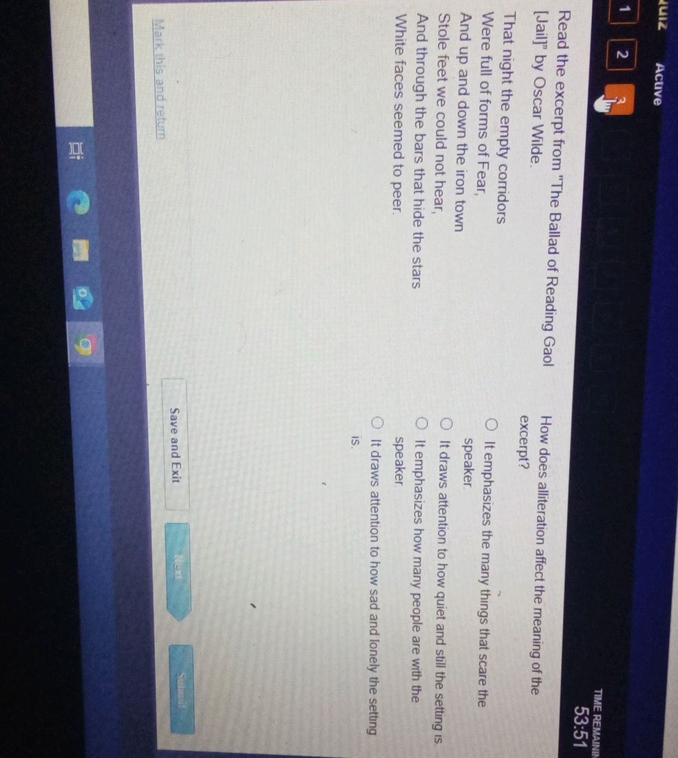 Read the excerpt from "The Ballad of Reading | StudyX