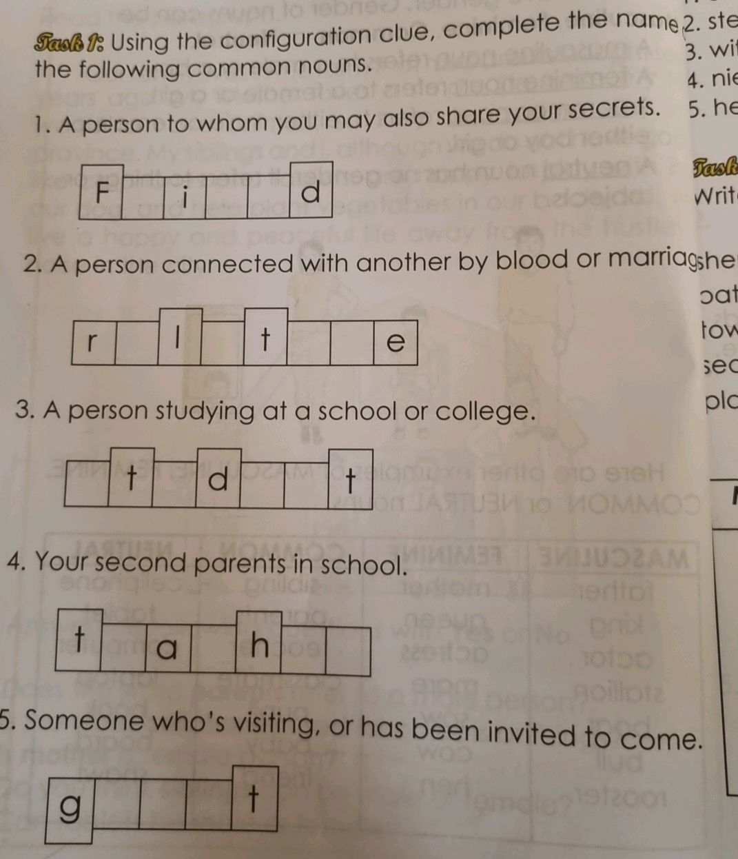 Task 1: Using the configuration clue, | StudyX