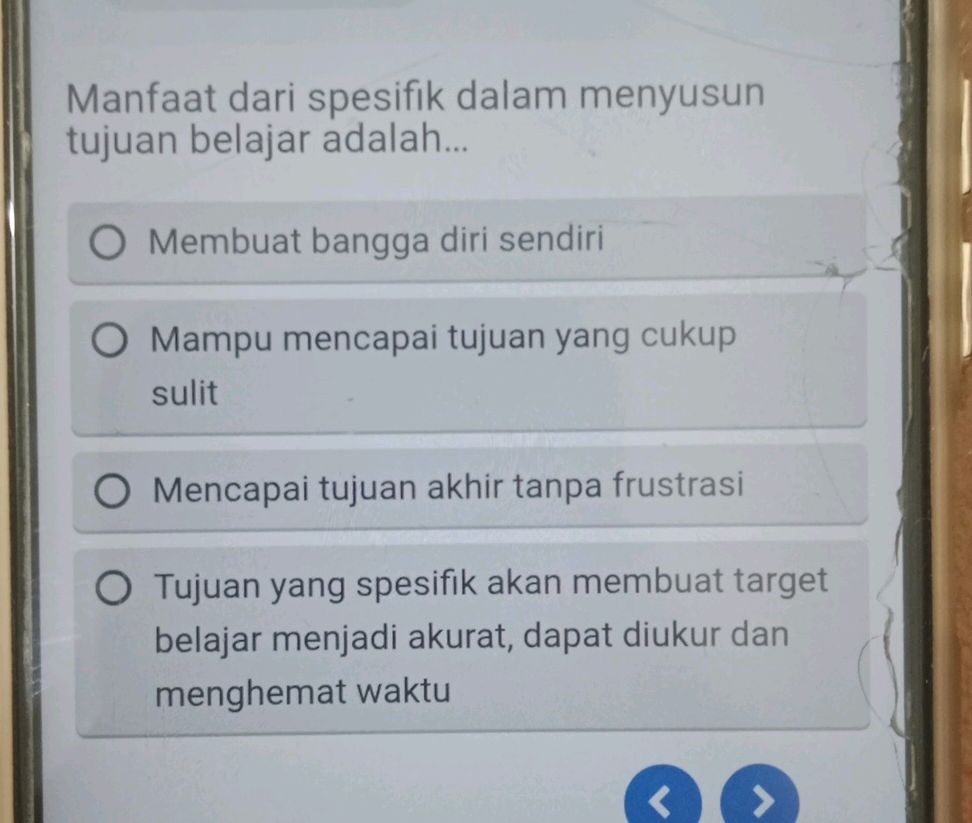 Manfaat dari spesifik dalam menyusun tujuan | StudyX