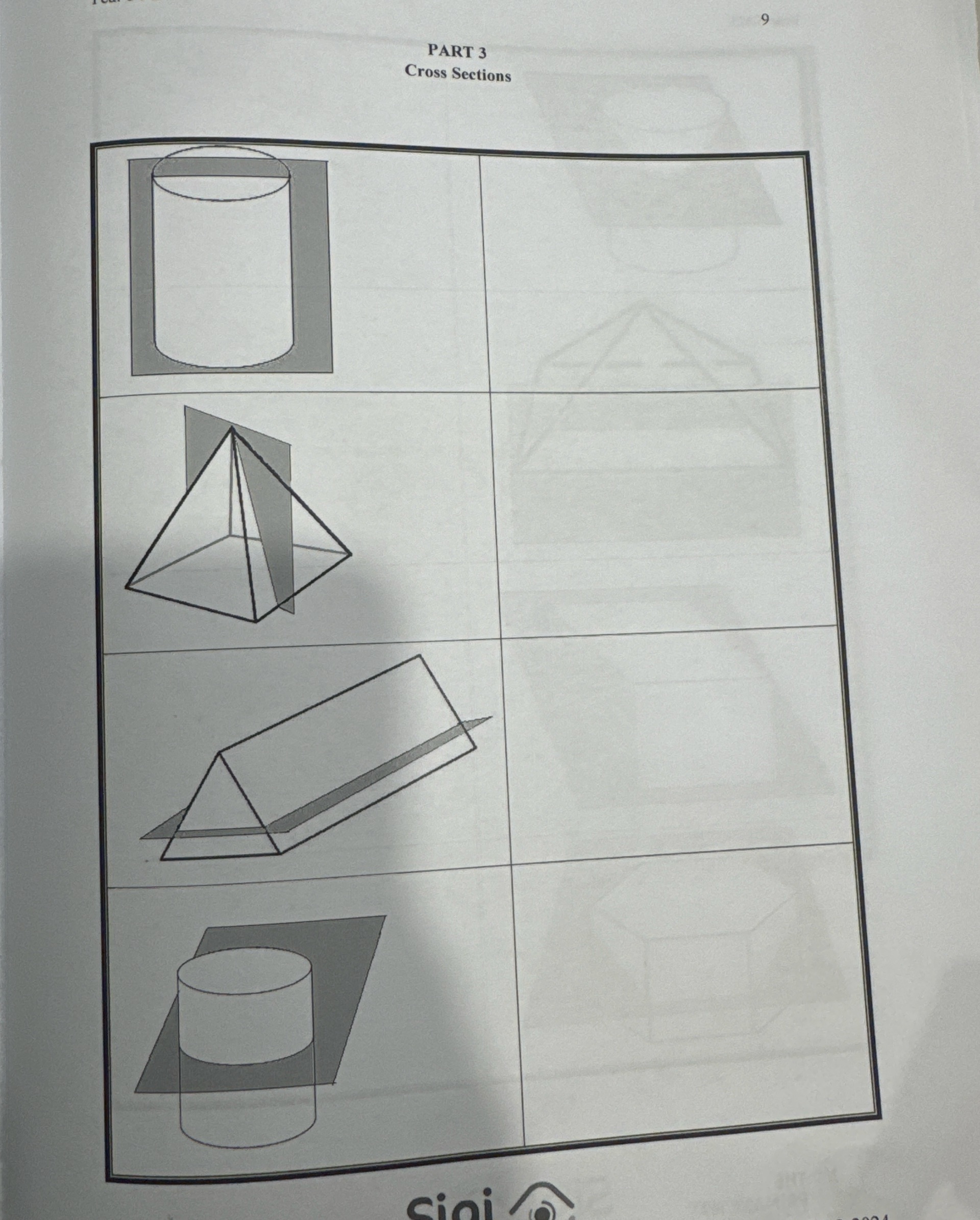 Cross Sections of 3D Shapes | StudyX