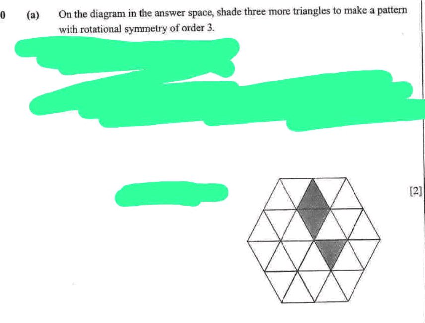 On the diagram in the answer space, shade | StudyX