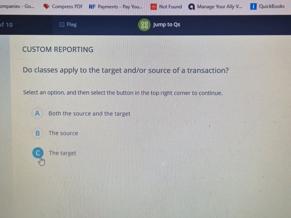 Do classes apply to the target and/or source | StudyX