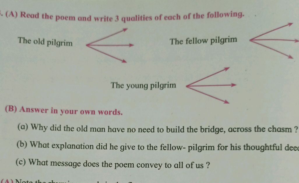 5. (A) Read the poem and write 3 qualities | StudyX