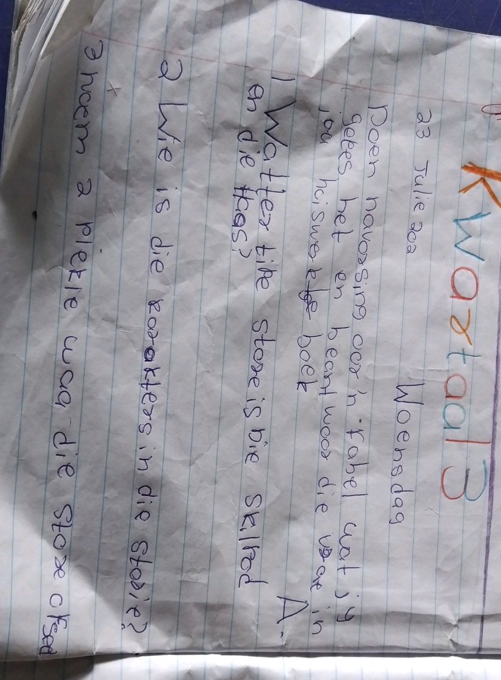 Watter tipe store is die Skilpad en die