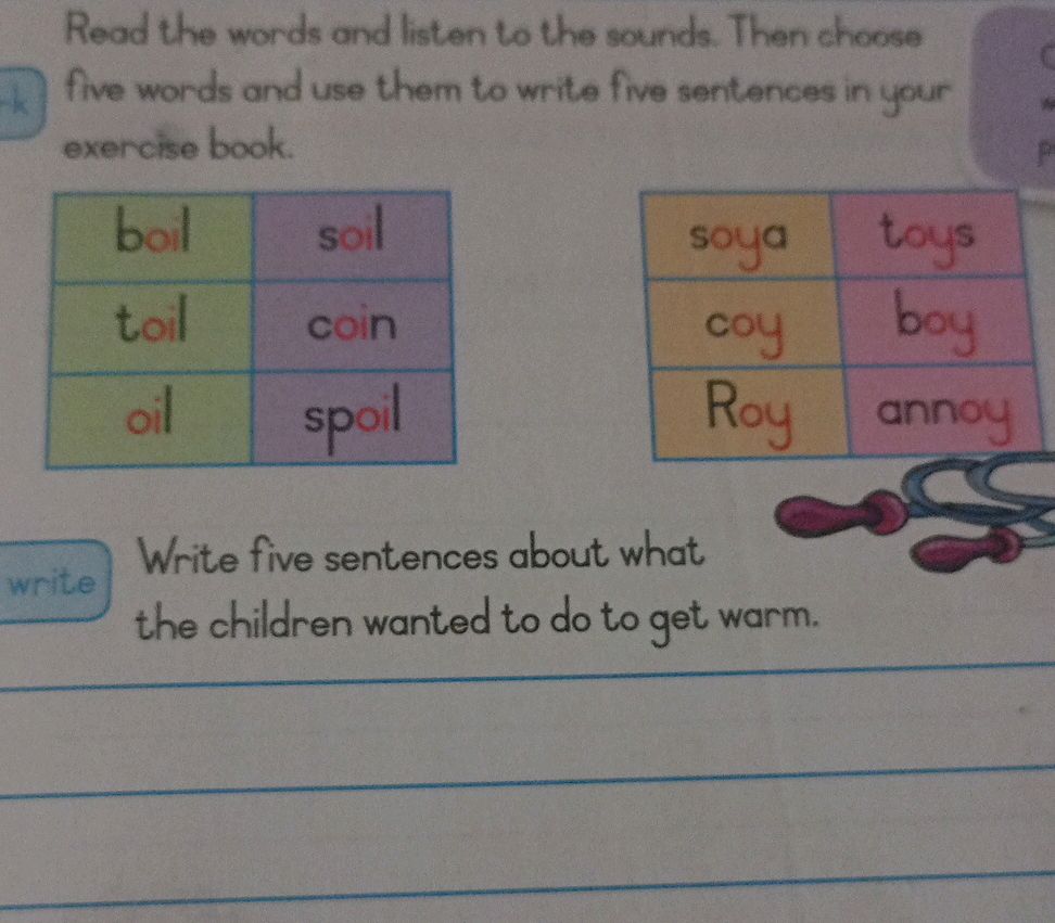 Read the words and listen to the sounds. | StudyX