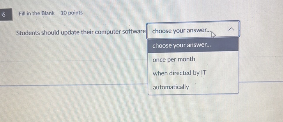 Students should update their computer | StudyX