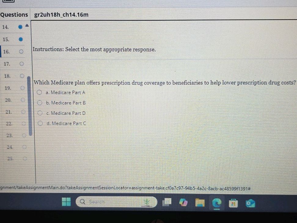Instructions: Select the most appropriate | StudyX