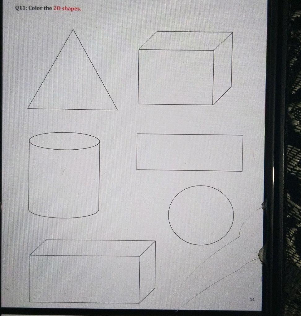 Identifying 2D Shapes