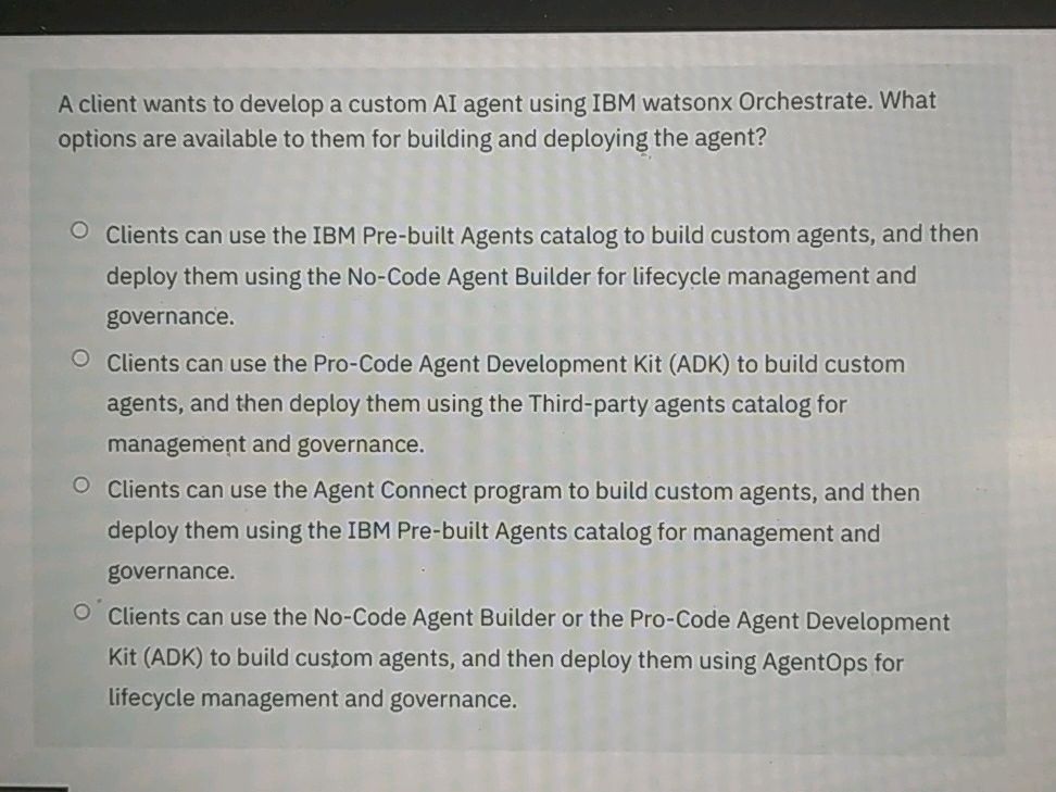 A client wants to develop a custom AI agent | StudyX