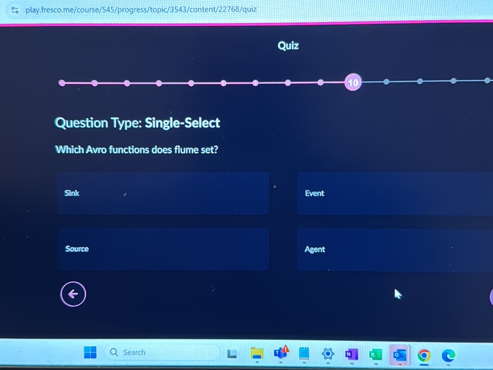 Which Avro functions does flume set? Sink | StudyX