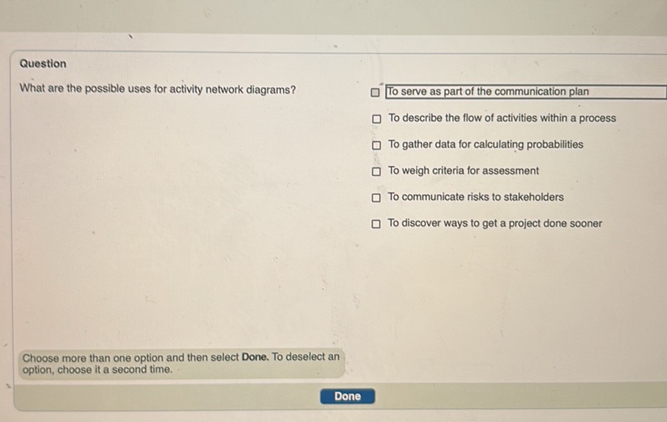 What are the possible uses for activity | StudyX